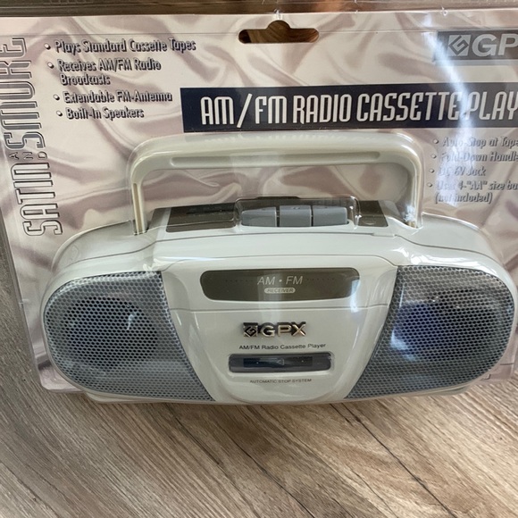 Portable Audio & Video | Gpx Amfm Radio Cassette Tape Player Model C40s ...